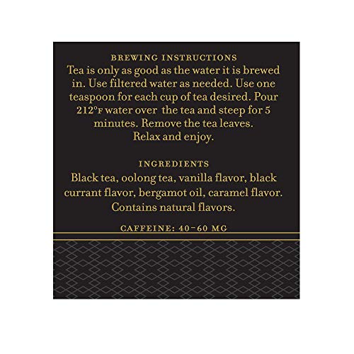 Harney & Sons Flavored Black Tea, Paris, 4 Ounce