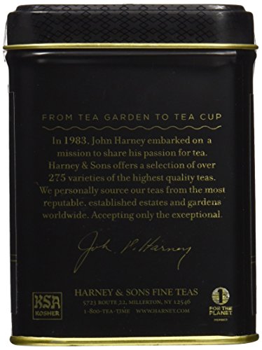 Harney & Sons Flavored Black Tea, Paris, 4 Ounce