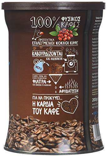 Nescafe Classic Instant Greek Coffee, 7.08 Ounce (Pack of 2)