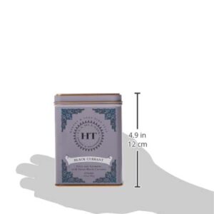 Harney & Sons Caffeinated Tea Tin Sachets, Black Currant, 20 Count