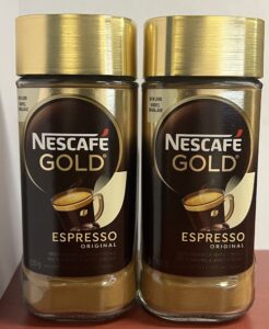 nescafe gold espresso instant coffee, 100g/3.5oz, jar (2 pack), {imported from canada}