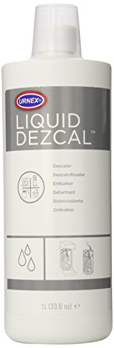 Urnex Liquid Dezcal Activated Descaling Solution - 33.6 Ounce (8 Uses) - For Use With Keurig 1.0/2.0, Home Coffee and Espresso Machines, Kettles, Garment Steamers