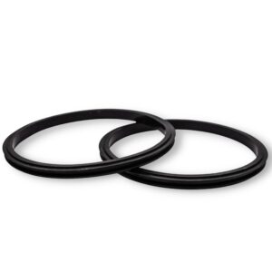 (2 pack) replacement rubber gaskets compatible with yeti lid gasket-seals fits 20 oz insulated stainless steel tumblers