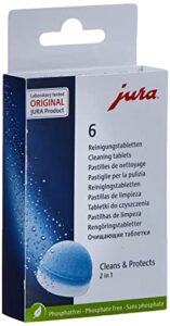 jura 2-phase cleaning tablets