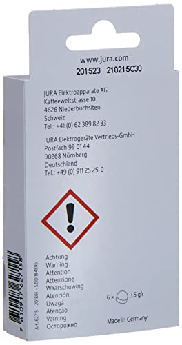 JURA 2-phase cleaning tablets