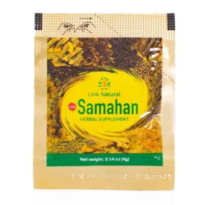 100 Link Samahan Ayurvedic Herbal Tea Packets Sri Lankan