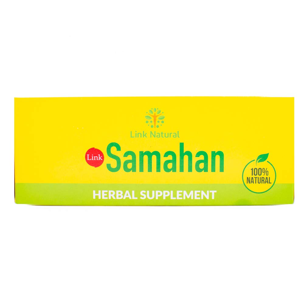 100 Link Samahan Ayurvedic Herbal Tea Packets Sri Lankan