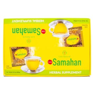 100 Link Samahan Ayurvedic Herbal Tea Packets Sri Lankan