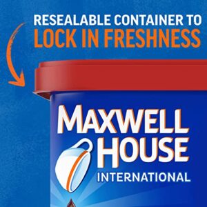 Maxwell House International Suisse Mocha Café-Style Instant Coffee Beverage Mix, 4 ct. Pack, 7.2 oz. Canisters