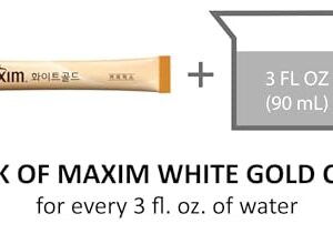 Maxim White Gold Instant Coffee - 100pks (Packaging May Vary)