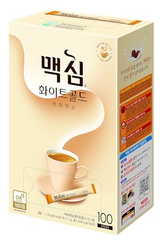 Maxim White Gold Instant Coffee - 100pks (Packaging May Vary)