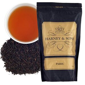 harney & sons flavored black tea, paris, 16 ounce