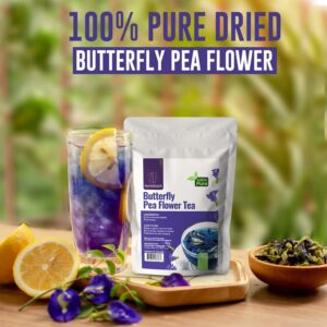 NorthEarth 100% Pure Butterfly Pea Flower Tea - 100 g