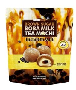 tropical fields brown sugar boba milk tea mochi, 31.8oz