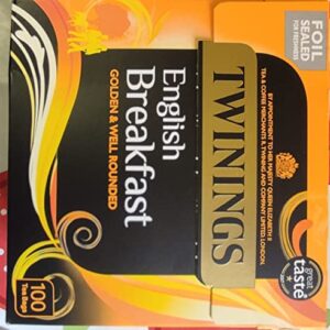 Twinings English Breakfast 100 Teabags 250G