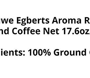 Douwe Egberts Aroma Rood Ground Coffee, 17.6-Ounce (Pack of 4)