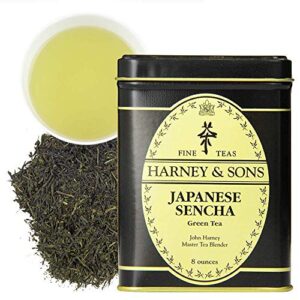 harney & sons japanese sencha tea | 8 oz loose leaf tea