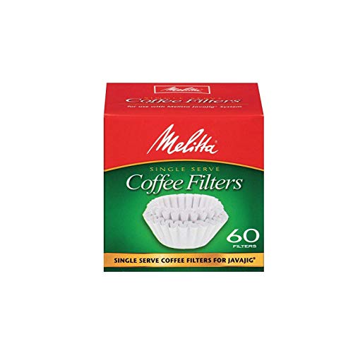 Melitta Java Jig, Single Serve Paper Coffee Filters - 2 Pack