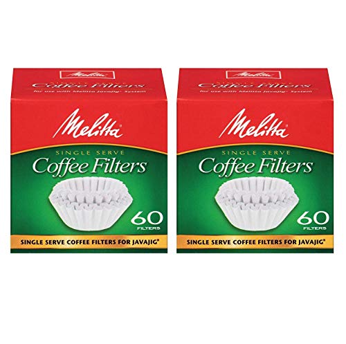 Melitta Java Jig, Single Serve Paper Coffee Filters - 2 Pack