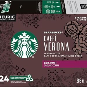 Starbucks Caffe Verona K-Cups, 24 Count