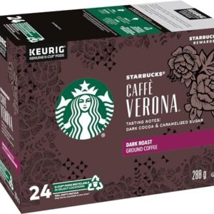 Starbucks Caffe Verona K-Cups, 24 Count