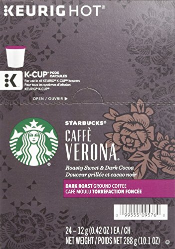 Starbucks Caffe Verona K-Cups, 24 Count