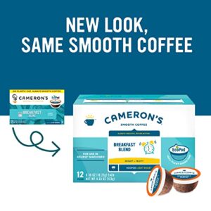 Cameron's Coffee Single Serve Pods, Breakfast Blend, 12 Count (Pack of 1)