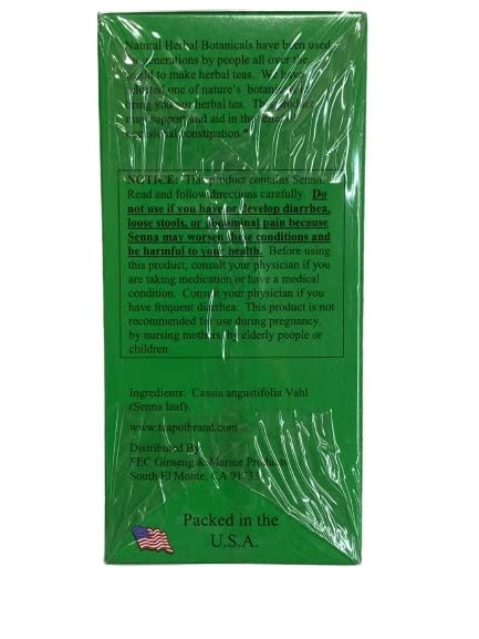 China Slim Tea Dieter's Delight 36 Tea Bags NET WT 3.17 OZ (90 g) by the teapot company