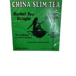 China Slim Tea Dieter's Delight 36 Tea Bags NET WT 3.17 OZ (90 g) by the teapot company