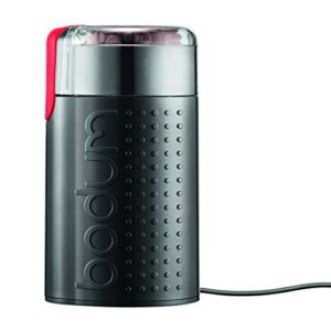 bodum bistro electric blade coffee grinder, black