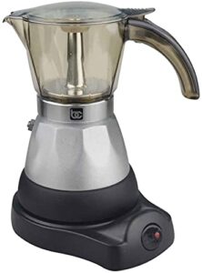 bene casa espresso coffee maker, 3 cup, 12 x 9 x 8"