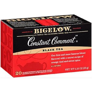 bigelow constant comment tea, 20-count boxes (pack of 1)