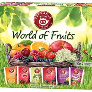 Teekanne World of Fruits VARIETY box of tea 30 tea bags