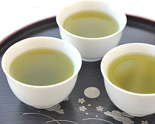 深むし緑茶 Japanese Pure Green Tea （333g/11.74oz） Sen-Cha Ryoku-Cha Extra Volume & Special Price japanese green tea from Shizuoka Japan with a tracking number