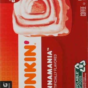 Dunkin’ Cinnamania Flavored Coffee, 10 Keurig K-Cup Pods