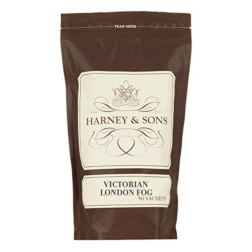 Harney & Sons, Bag of Sachets, Victorian London Fog, 50 Count