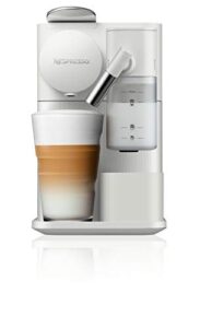 nespresso lattissima one original espresso machine with milk frother by de'longhi, silky white