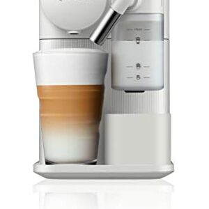 Nespresso Lattissima One Original Espresso Machine with Milk Frother by De'Longhi, Silky White