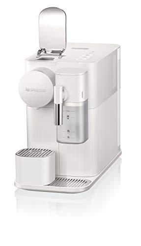 Nespresso Lattissima One Original Espresso Machine with Milk Frother by De'Longhi, Silky White