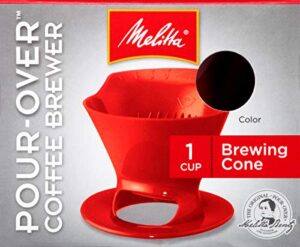 melitta 64008 red ready joe filter cone