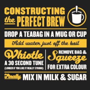 Make Mine a Builder's Teabags | Master Blended British Black Tea (Black, 80 Count (Pack of 1))