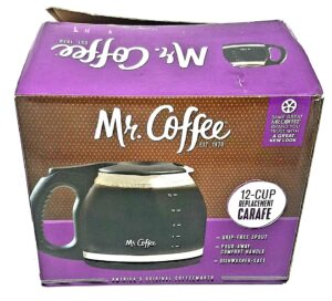 mr. coffee 12-cup carafe - black