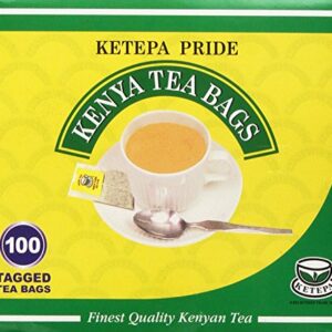 Ketepa Kenya Tea - Ketapa Pride Tea Bags - 100ct KTDA