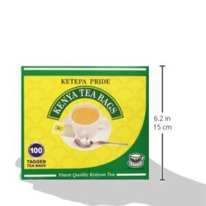 Ketepa Kenya Tea - Ketapa Pride Tea Bags - 100ct KTDA