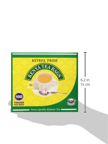 Ketepa Kenya Tea - Ketapa Pride Tea Bags - 100ct KTDA