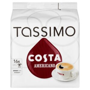 tassimo costa americano 16 t discs, (large cup size) 16 servings