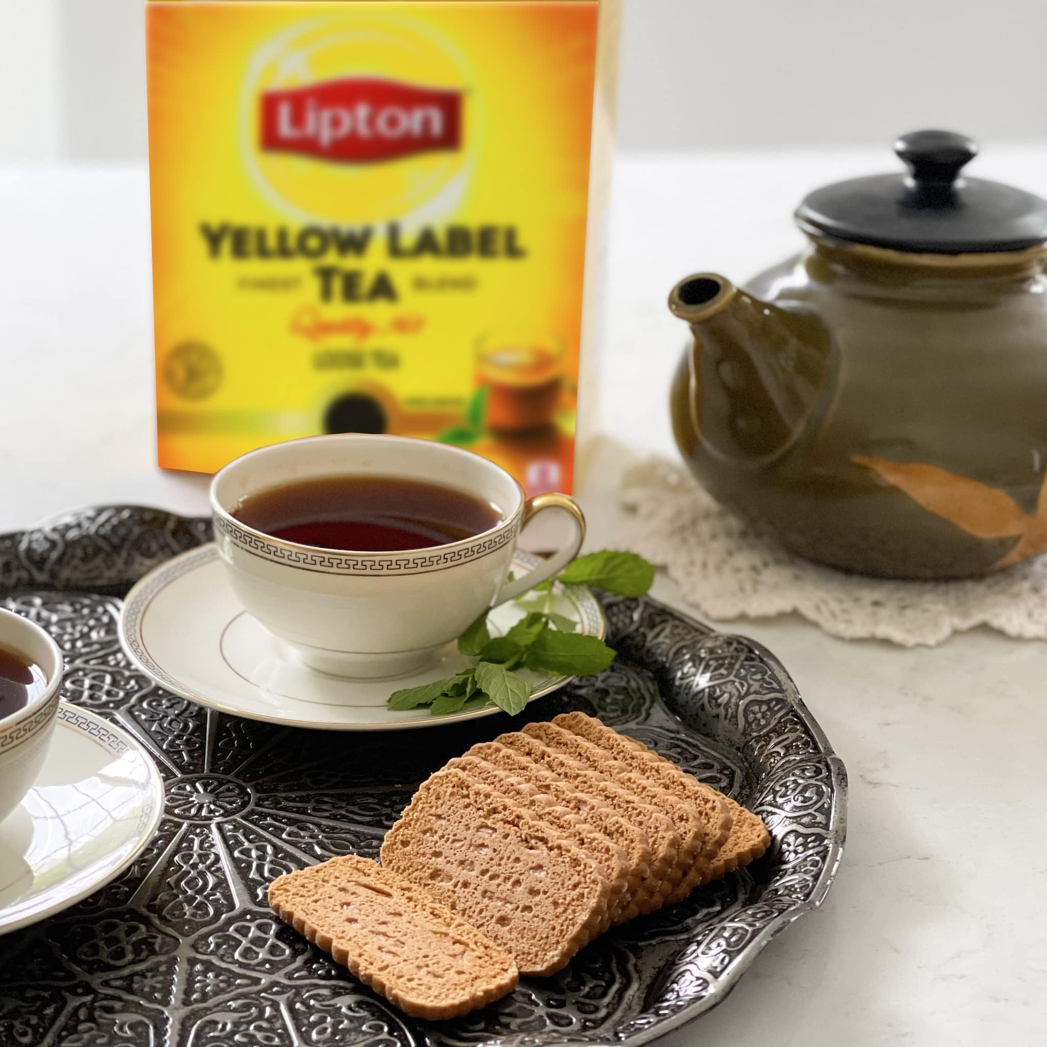 Lipton Yellow Label Tea International Blend 31.74oz