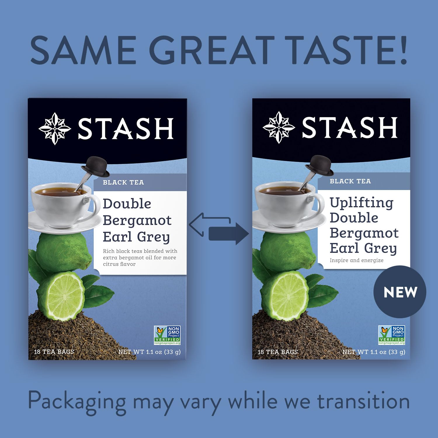 Stash Tea 6 Flavor The Earls Earl Grey Tea Assortment, 6 Boxes of 18 20 Tea Bags Each