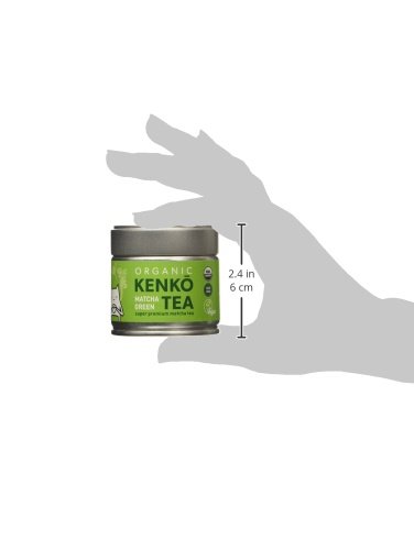 KENKO Matcha Green Tea Powder [USDA Organic] Highest Ceremonial Grade, Authentic Japanese, Premium 1st Harvest, 1 oz (30 servings)