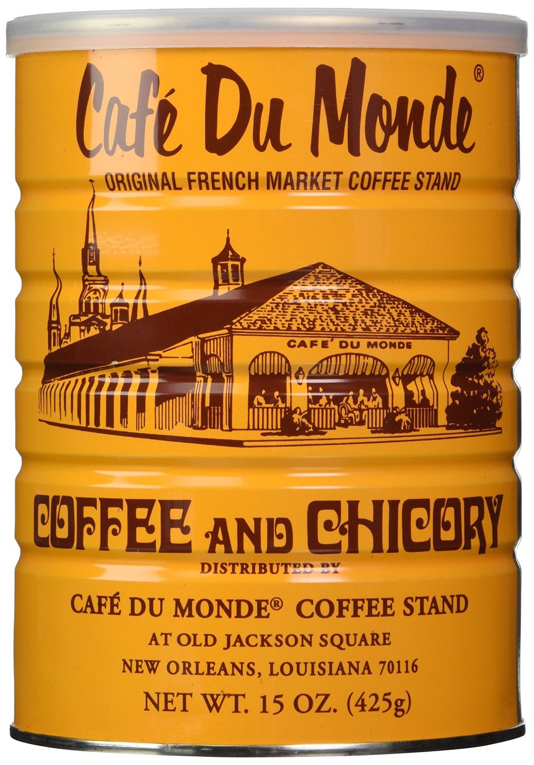 Cafe Du Monde Coffee and Chickory and French Roast Bundle. New Orleans Coffee Bundle Includes One 15 ounce Original Coffee And One 13 Ounce